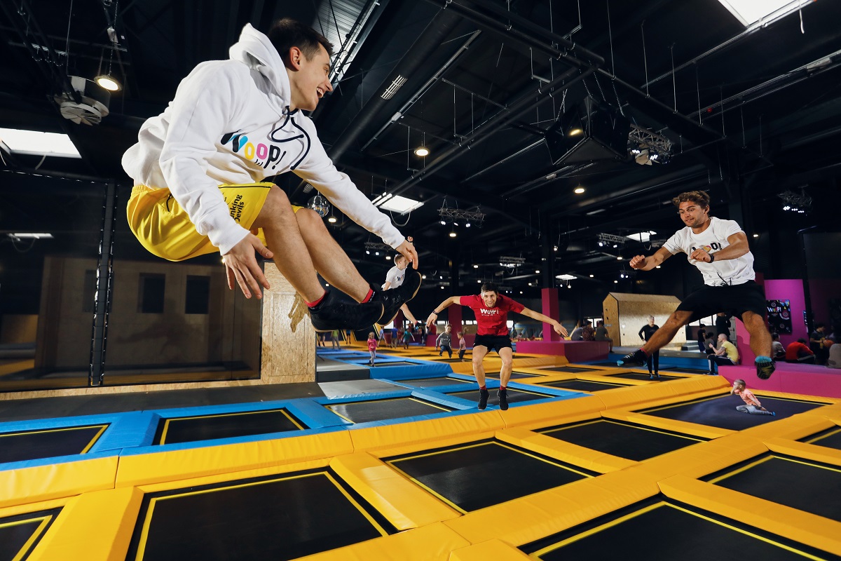 WOOP! Trampoline park & Visit Ljubljana